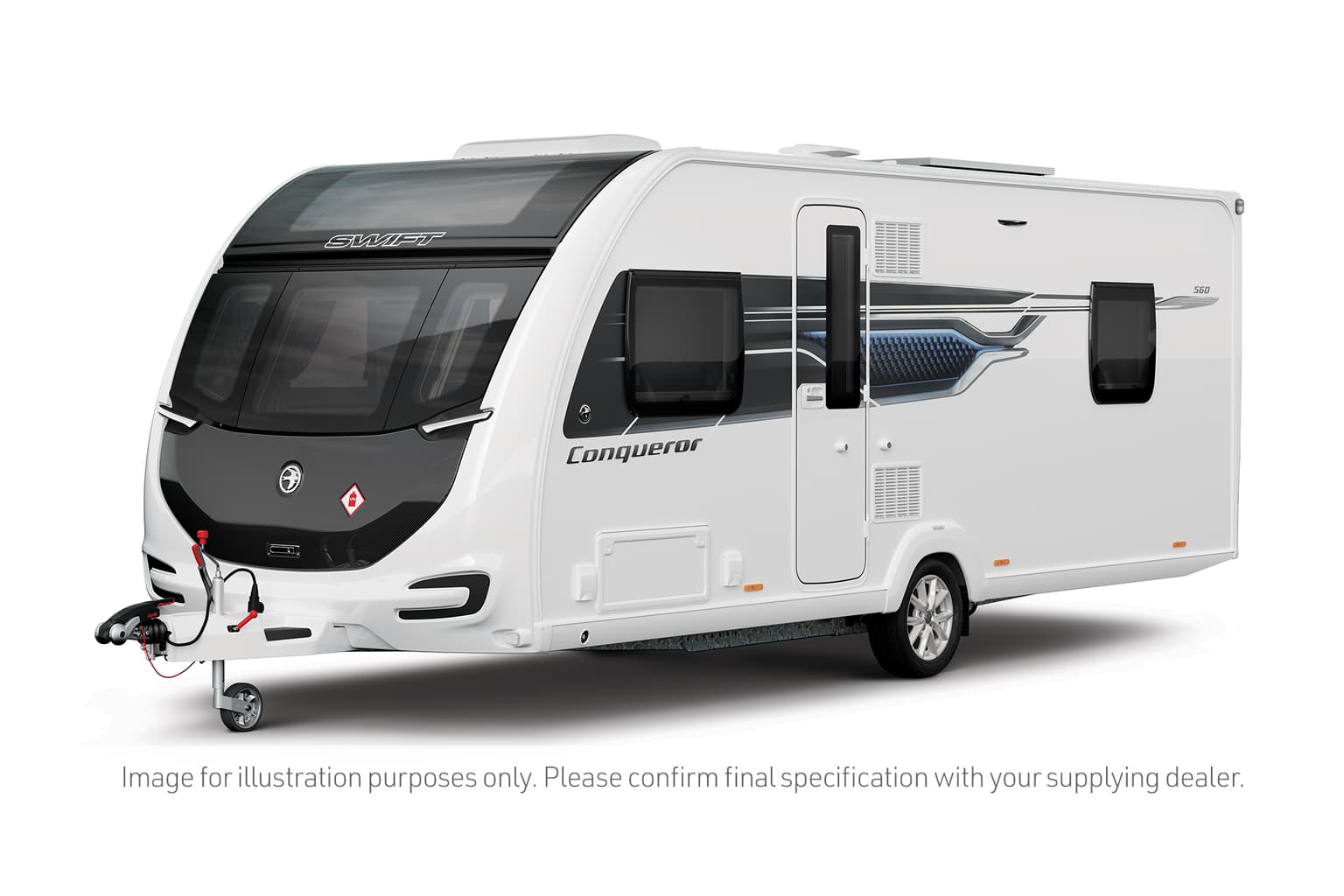 2022 Swift Conqueror 565 - SOLD | Black Country Caravans & Camping